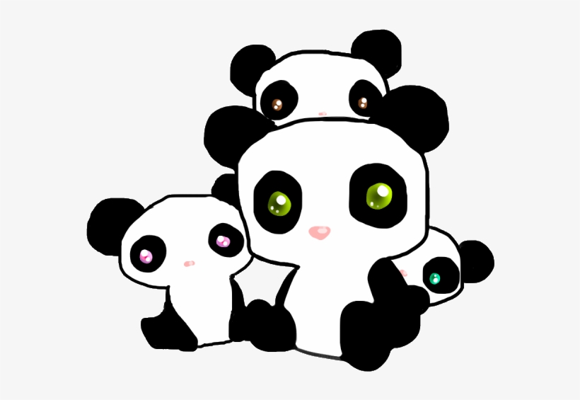 Chibi Panda By Toxicalkiss On Clipart Library - Cute Chibi Panda ...