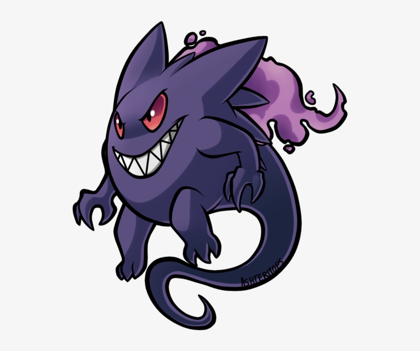 Mega Gengar By Princeofspirits On Deviantart - Mega Gengar Fan Made ...