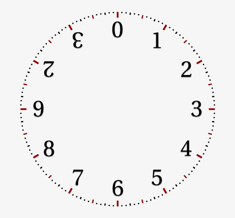 Duodecimal Or Dozenal Clock - Free Transparent PNG Download - PNGkey