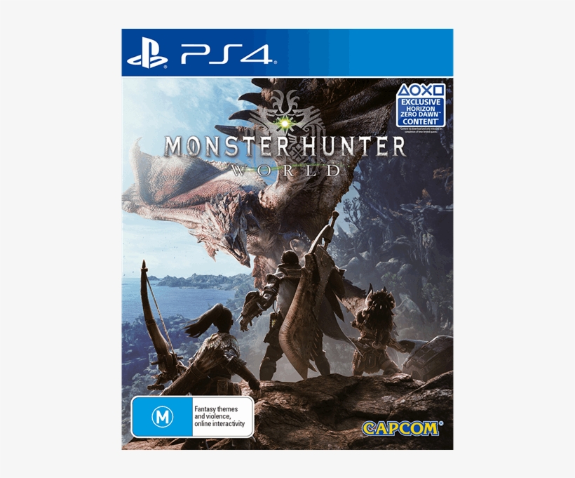 Monster Hunter World Ps4 - Free Transparent PNG Download - PNGkey