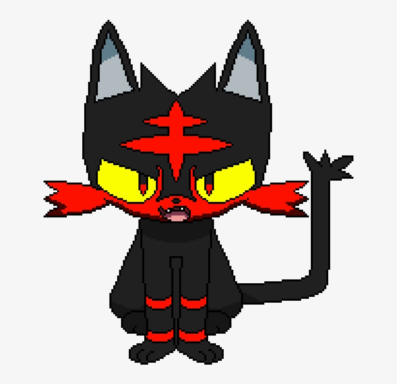 Litten - Cartoon - Free Transparent PNG Download - PNGkey