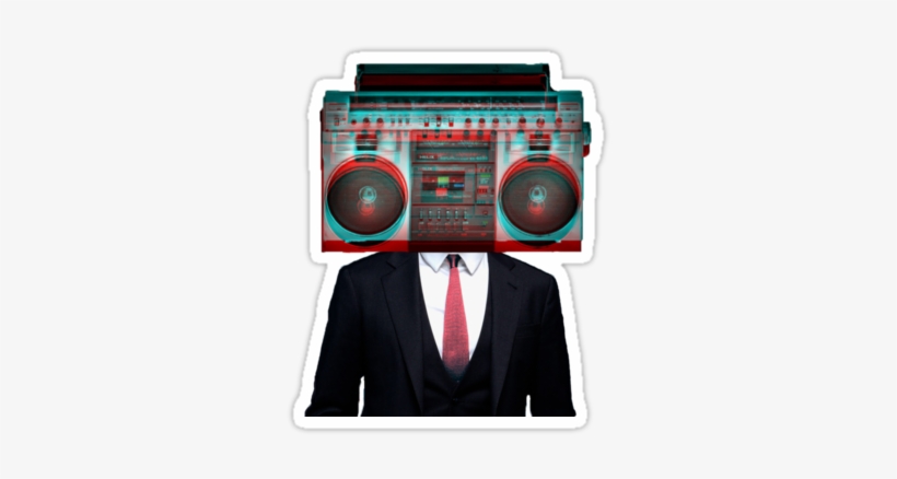 Boombox Head - False 70's Classic Rock Party Jams - Free Transparent ...