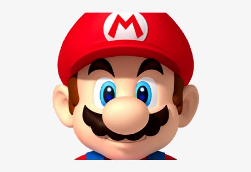 Mario Bros Clipart Mario Head - Nintendo Prepaid Card (for Japan ...
