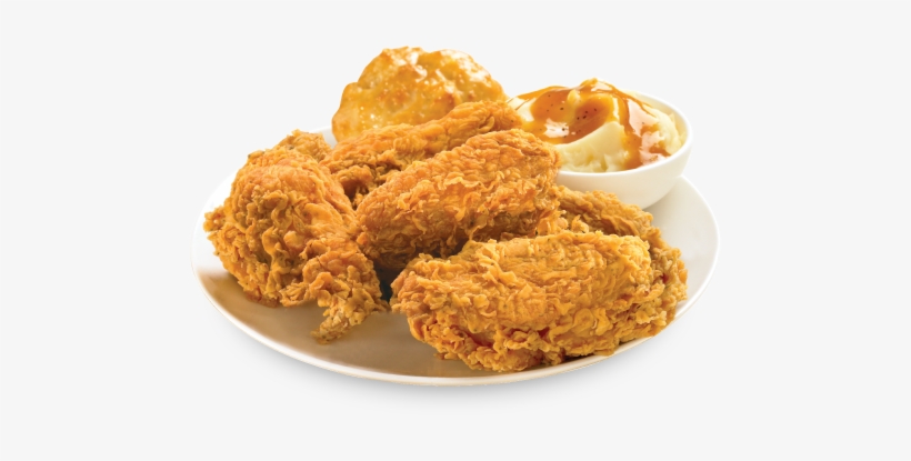 3 Pc Wings - Crispy Fried Chicken - Free Transparent PNG Download - PNGkey