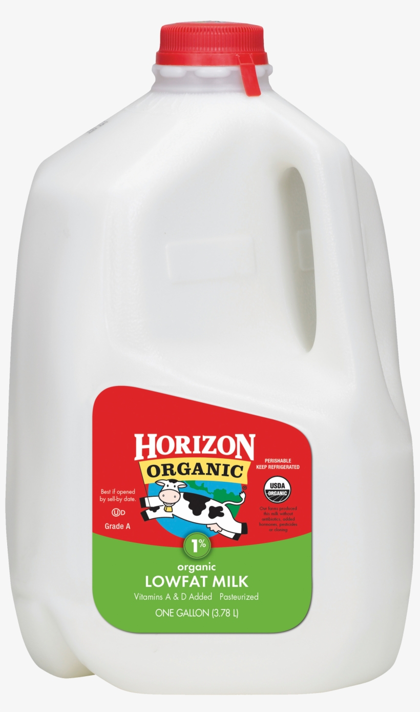 Horizon Organic Milk - 64 Fl Oz Carton - Free Transparent PNG Download ...