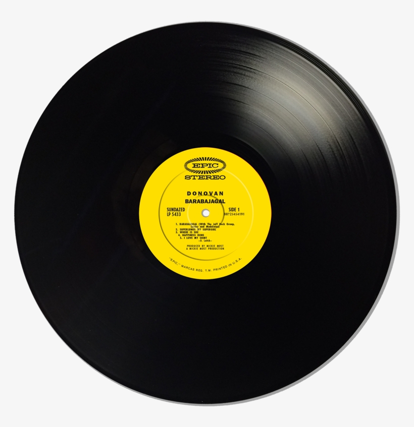 Vector Record Yellow Vinyl Vector Transparent Download - Lp Record Png ...