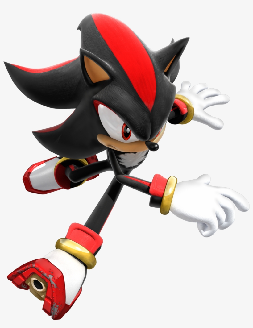 Rivals Shadow The Hedgehog - Sonic Shadow - Free Transparent PNG ...