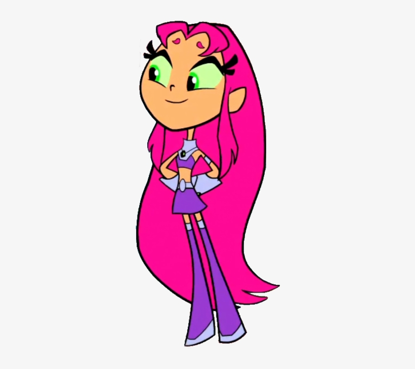 Starfire - Star Fire Teen Titans Go - Free Transparent PNG Download - PNGkey