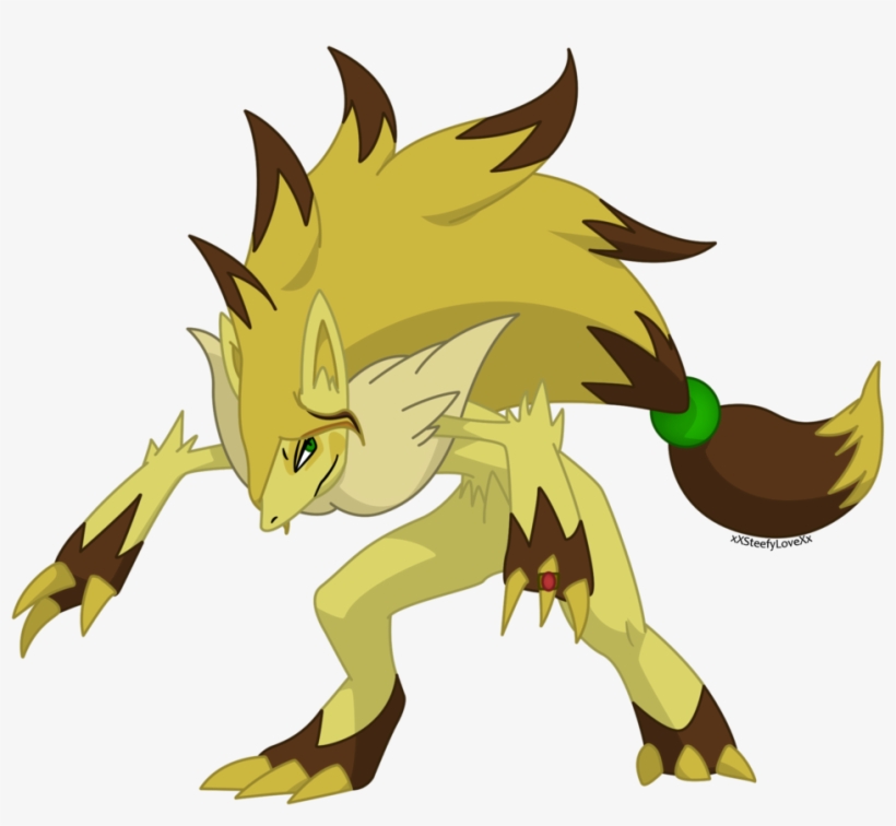 Mary The Yellow Zoroark Crystals Mother By Xxsteefylovexx - Yellow ...