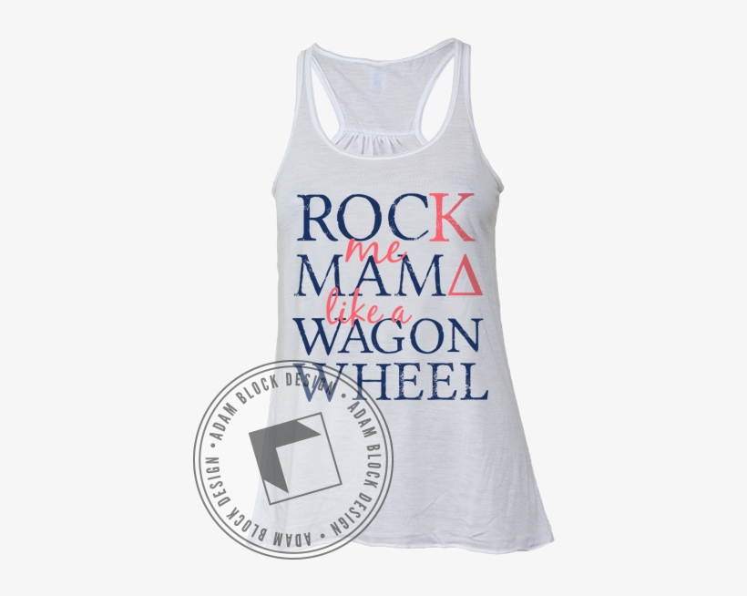 Kappa Delta Wagon Wheel Tank - Active Tank - Free Transparent PNG ...