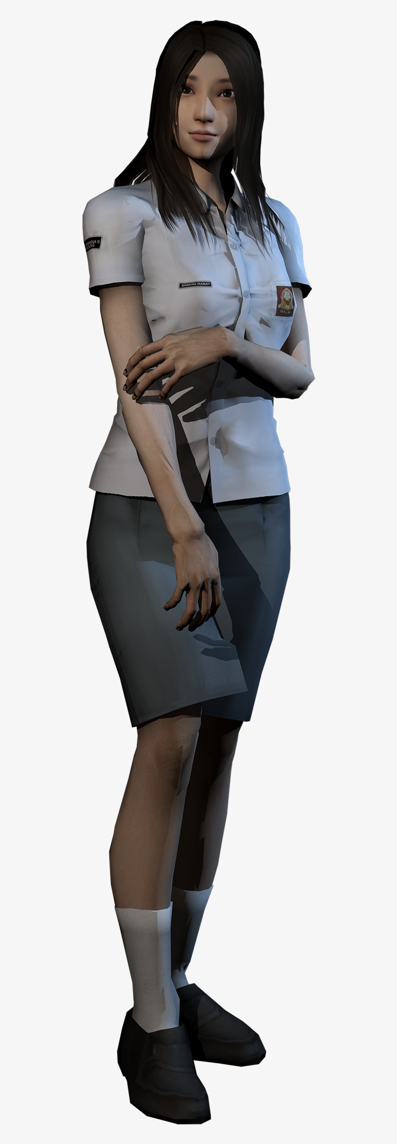 Shakira Irawati - Dreadout Characters - Free Transparent PNG Download ...