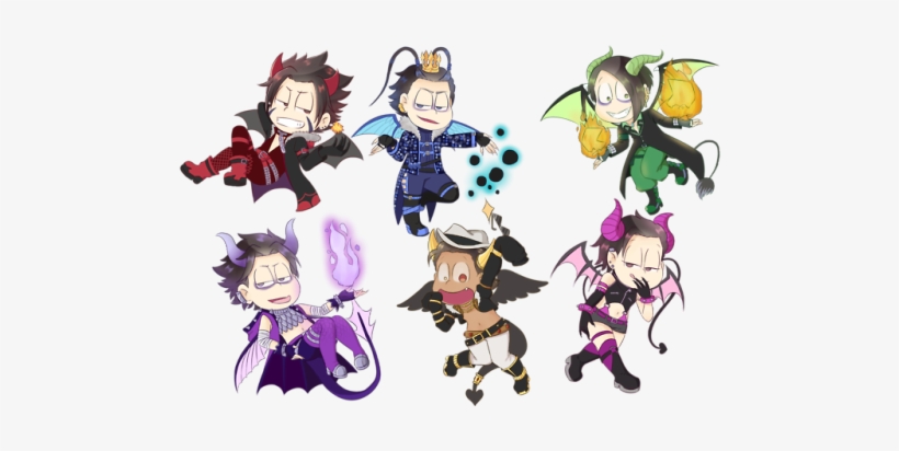 3 - Osomatsu San Akuma Riders - Free Transparent PNG Download - PNGkey
