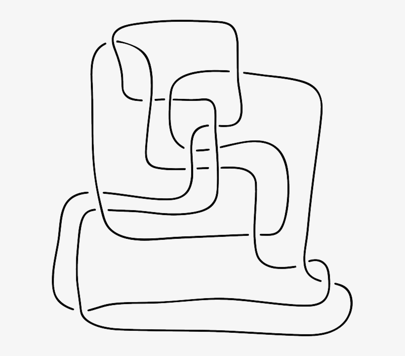 Black, White, Line, Abstract, Tangled - Tangled Line Png - Free ...
