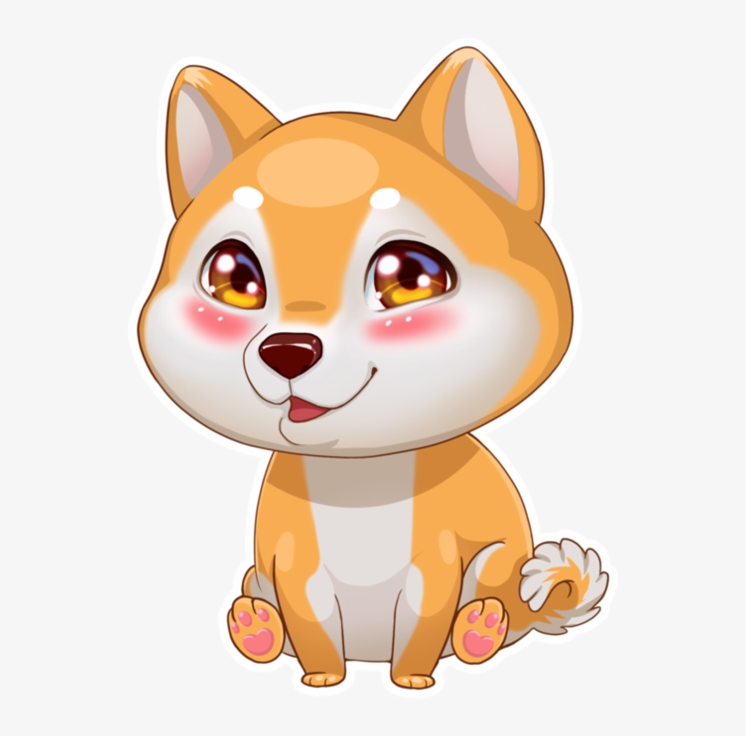 Shiba Inu Clipart Chibi - Dog - Free Transparent PNG Download - PNGkey