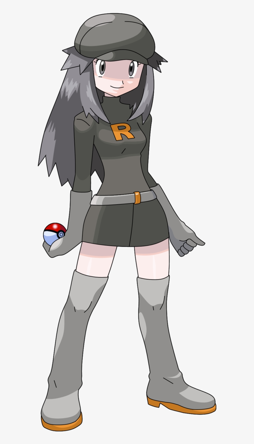 Leaf Team Rocket Outfit By Morki95 - Pokemon Kris Team Rocket - Free ...