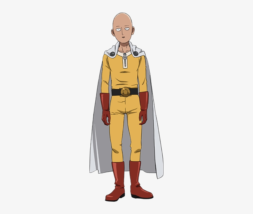Saitama - One Punch Man Look - Free Transparent PNG Download - PNGkey