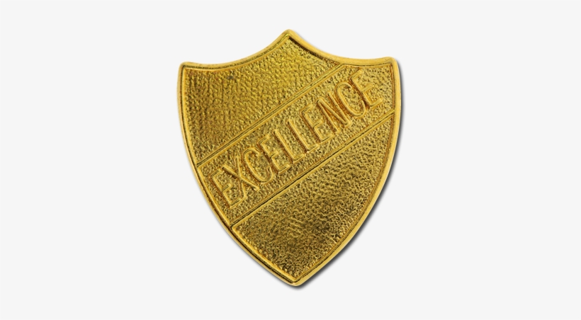 Excellence Metal Shield Badge - Shield Of Excellence 10 Studyladder ...