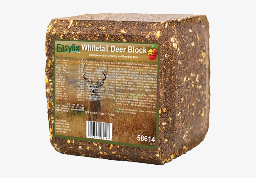 A Supplement For Growing And Breeding Deer - Whitetail Deer Block ...