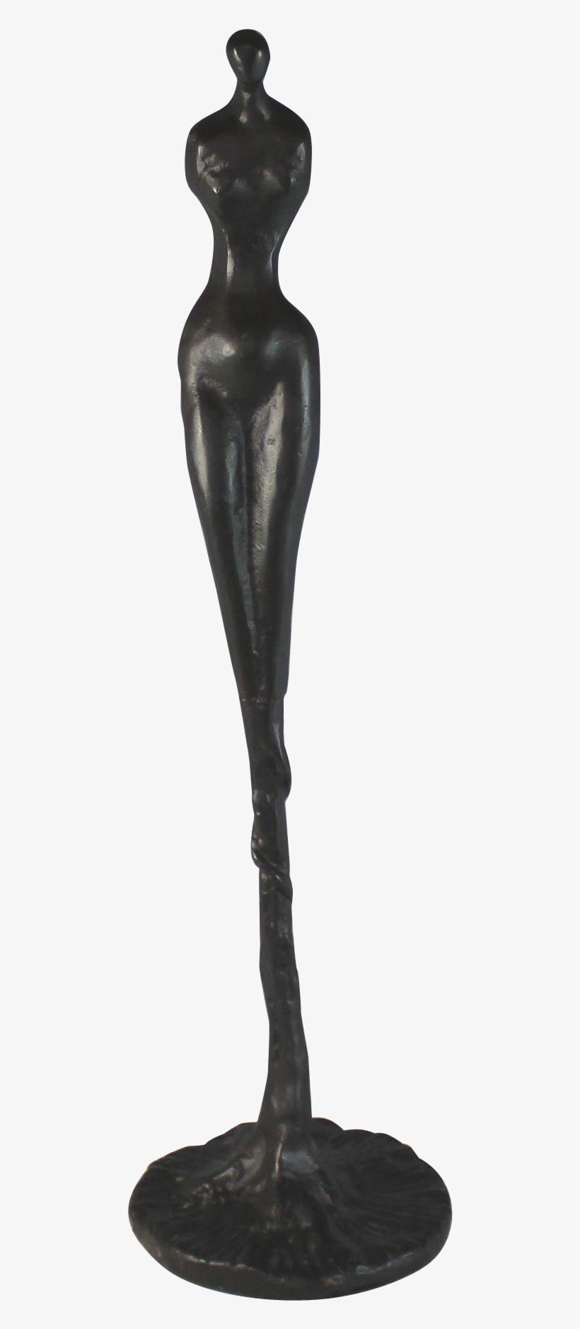 Tall Abstract Mixed Metal Sculpture Of A Female Form - Abstract Art ...