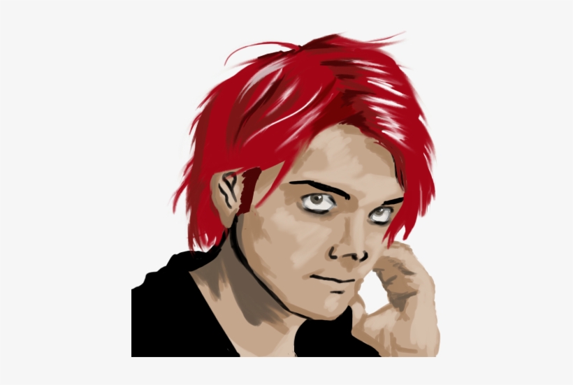Gerard Way Speedpaint - Art - Free Transparent PNG Download - PNGkey