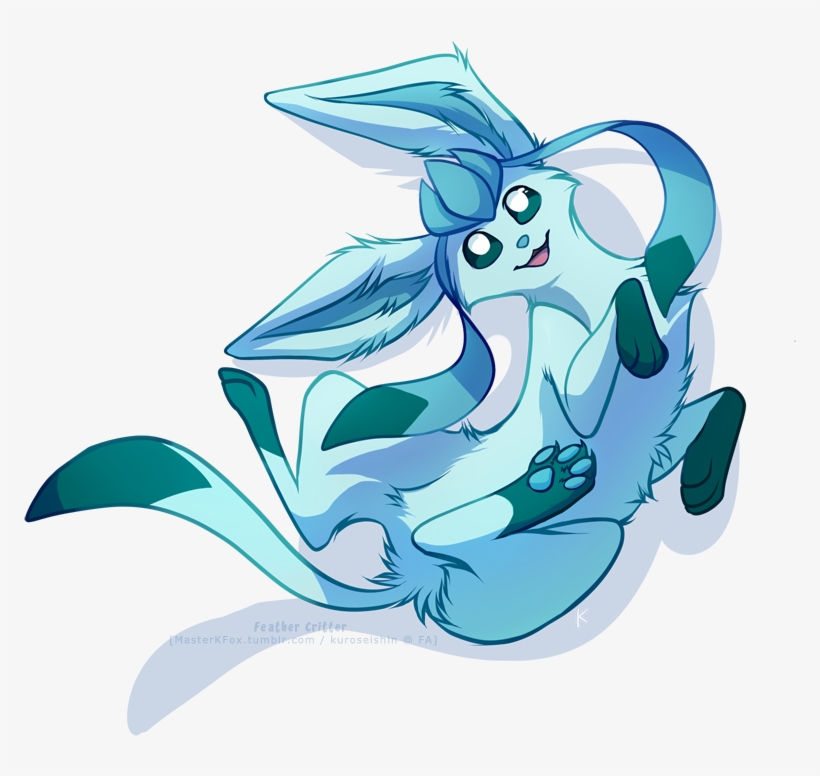 Cute Glaceon - Glaceon - Free Transparent PNG Download - PNGkey