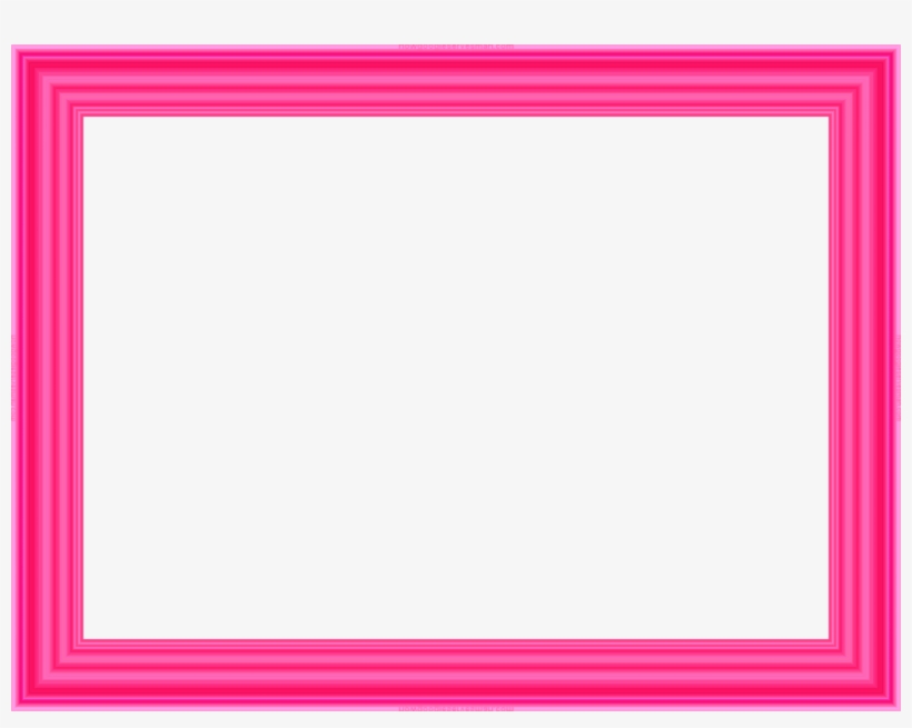Hot Pink Photo Frame - Free Transparent PNG Download - PNGkey