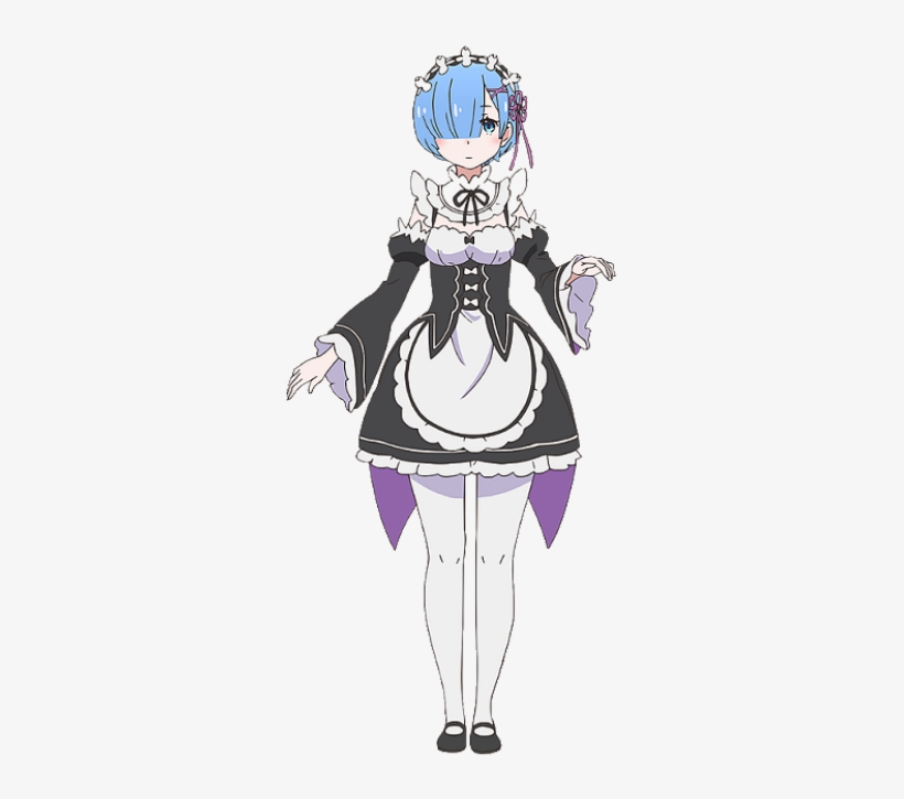 Rem Re Zero 1 - Re Zero Rem Body - Free Transparent PNG Download - PNGkey