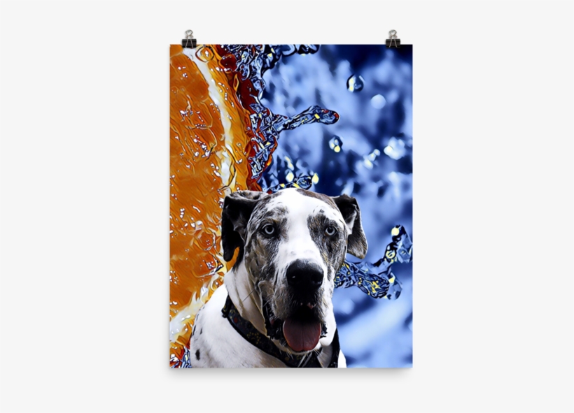 Great Dane Poster - Free Transparent PNG Download - PNGkey
