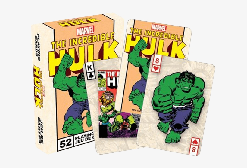 Classic Incredible Hulk Playing Cards - Hulk Playing Cards - Free ...