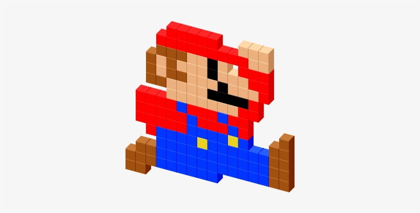 View Favicon On T-shirt - Pixel Mario - Free Transparent PNG Download ...