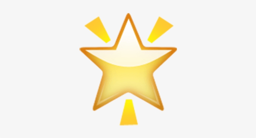 Glowing Star Emoji - Glowing Star Emoji Png - Free Transparent PNG Download - PNGkey