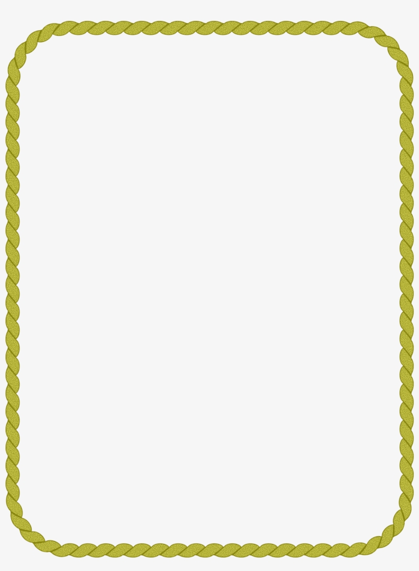 This Free Icons Png Design Of Rope Border 2 - Free Transparent PNG ...