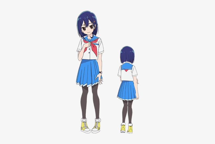 Cocona - Flip Flappers Character Design - Free Transparent PNG Download ...