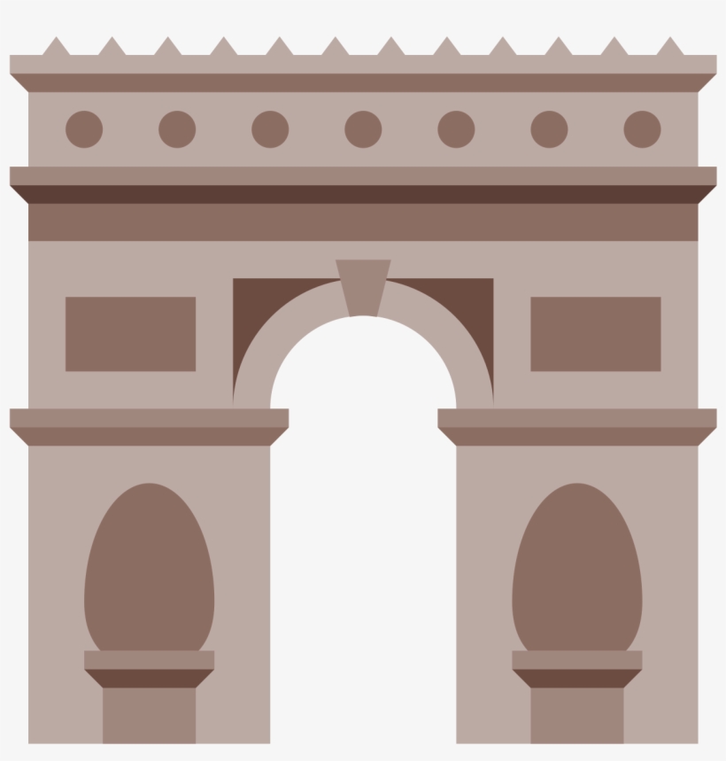 Triumphal Arch Icon - Arco Do Triunfo Png - Free Transparent PNG ...
