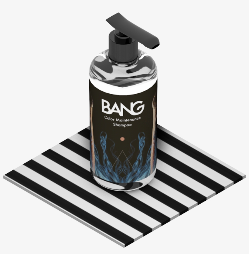 Bang Color Maintenance Shampoo - Hair - Free Transparent PNG Download ...