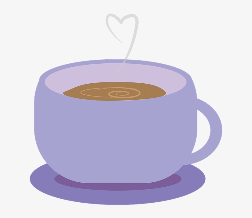Purple Coffee Cup - Coffee - Free Transparent PNG Download - PNGkey
