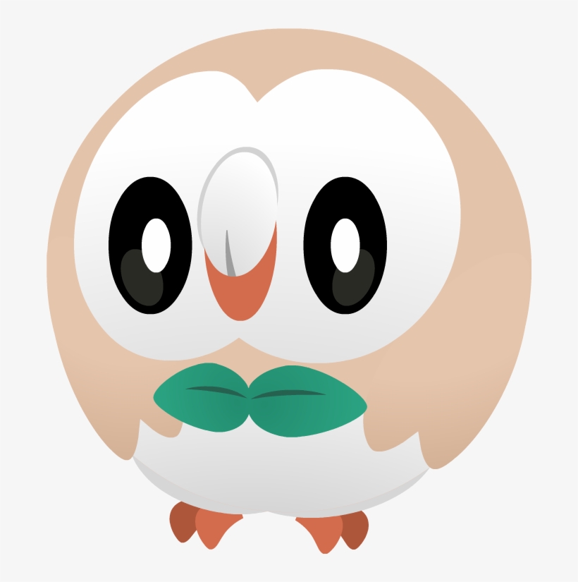 Pokemon Playhouse - Pokemon Playhouse Rowlet - Free Transparent PNG ...