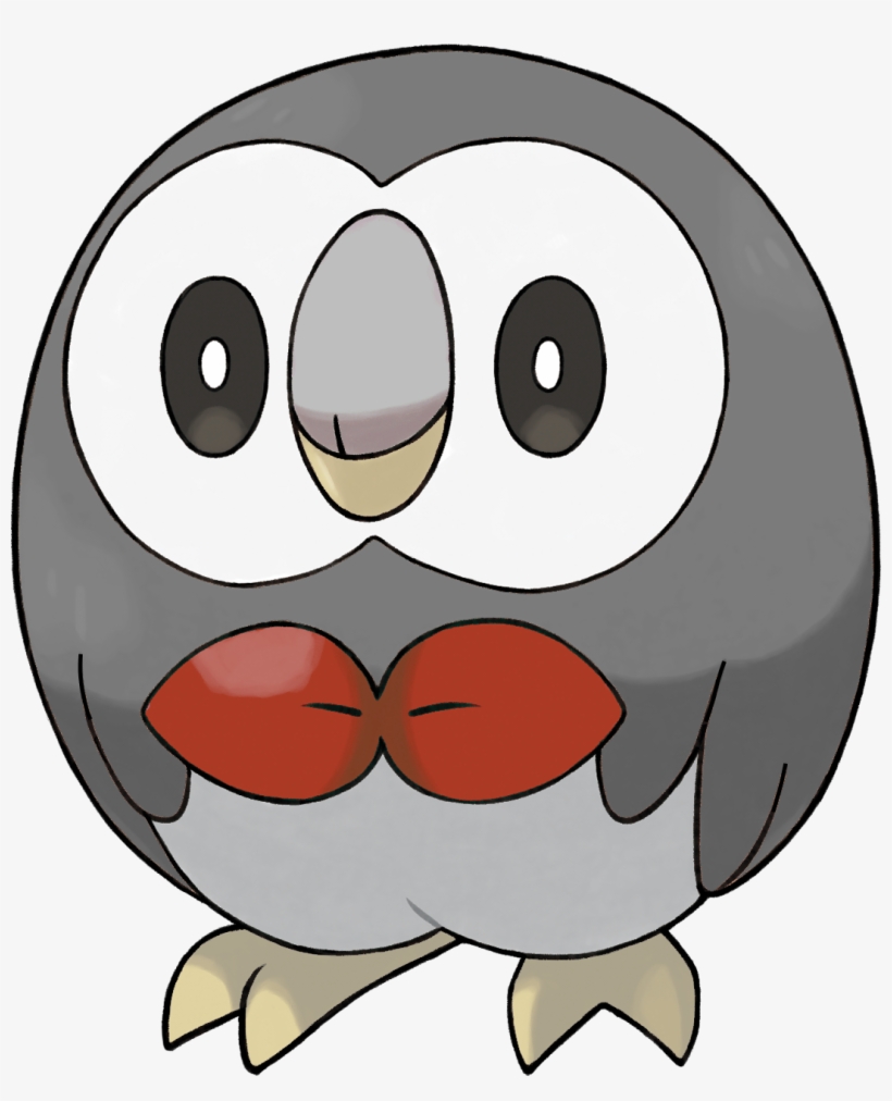 775kib, 1079x1280, Rowlet - Pokemon Sun And Moon Shiny Rowlet - Free ...