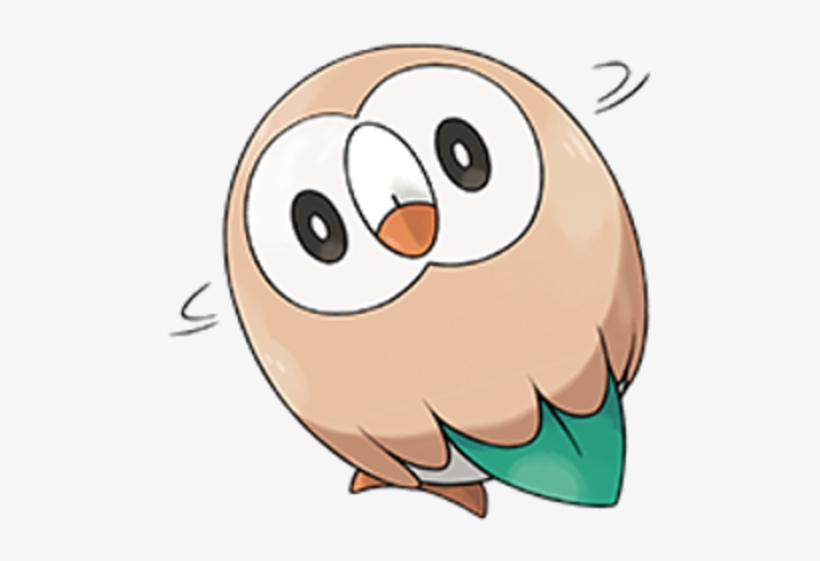 Pokemon Sun Moon Rowlet - Free Transparent PNG Download - PNGkey