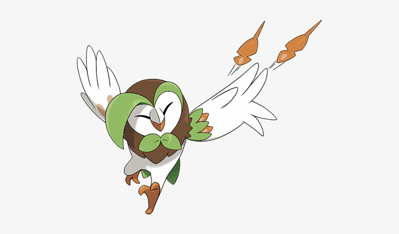 Artwork Dartrix Sole Luna Pokemontimes It Dartrix Artwork2 - Pokemon ...