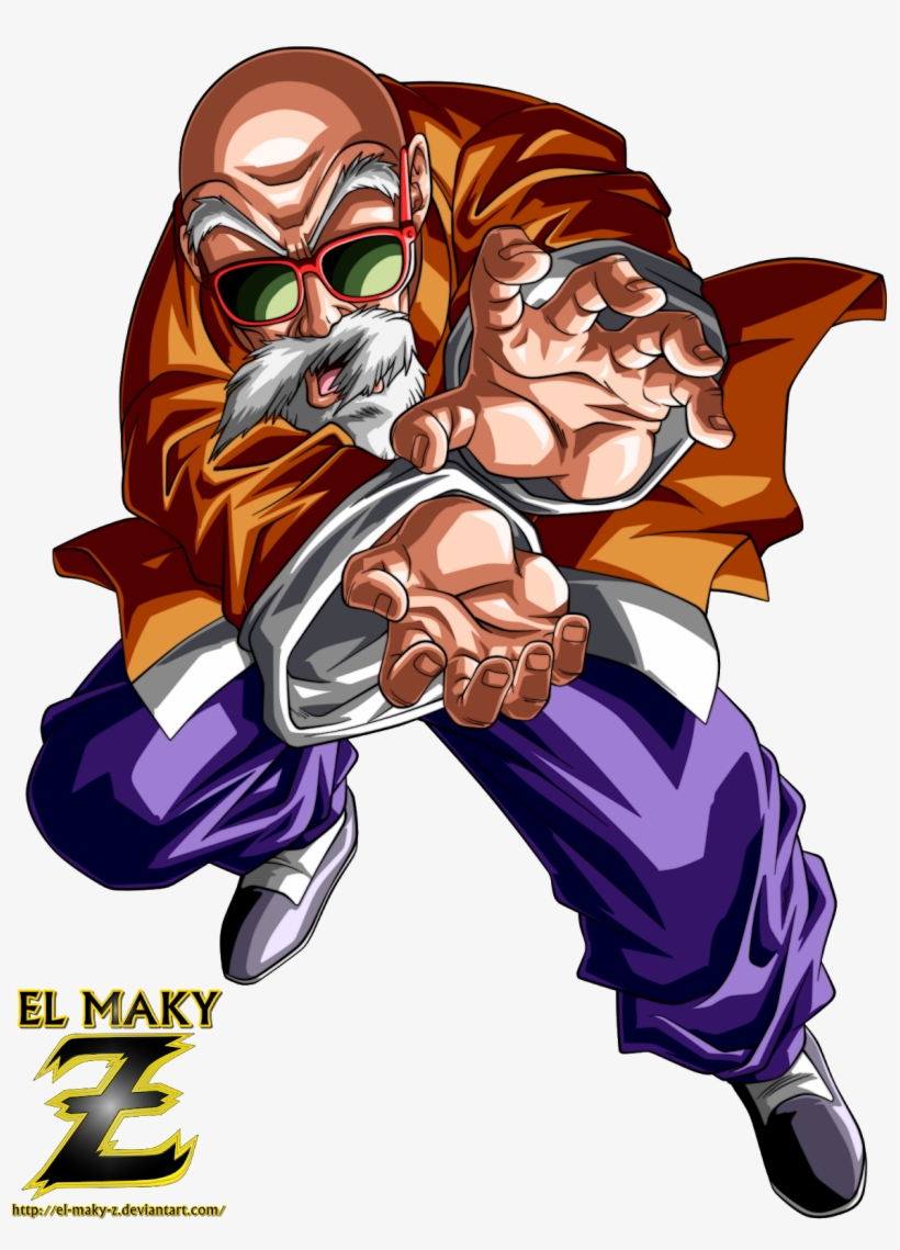 Render Master Roshi - Free Transparent PNG Download - PNGkey