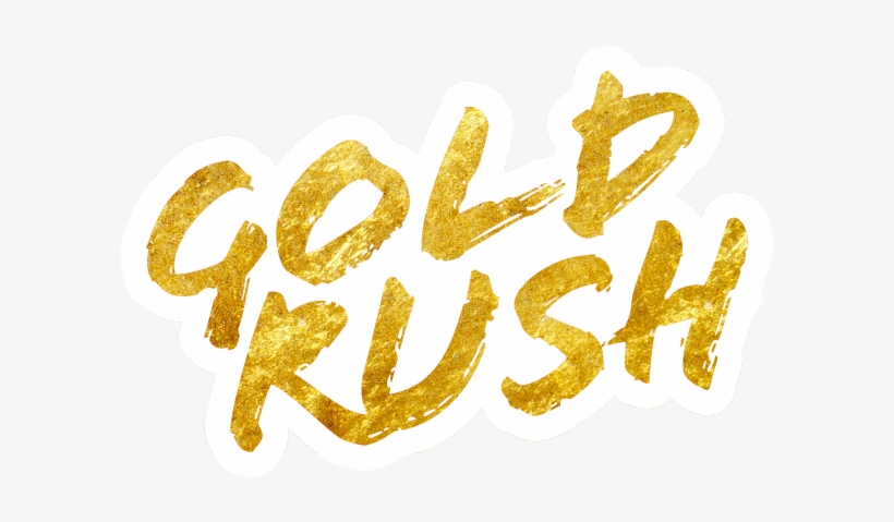 Gold Rushlogo Square - Calligraphy - Free Transparent PNG Download - PNGkey