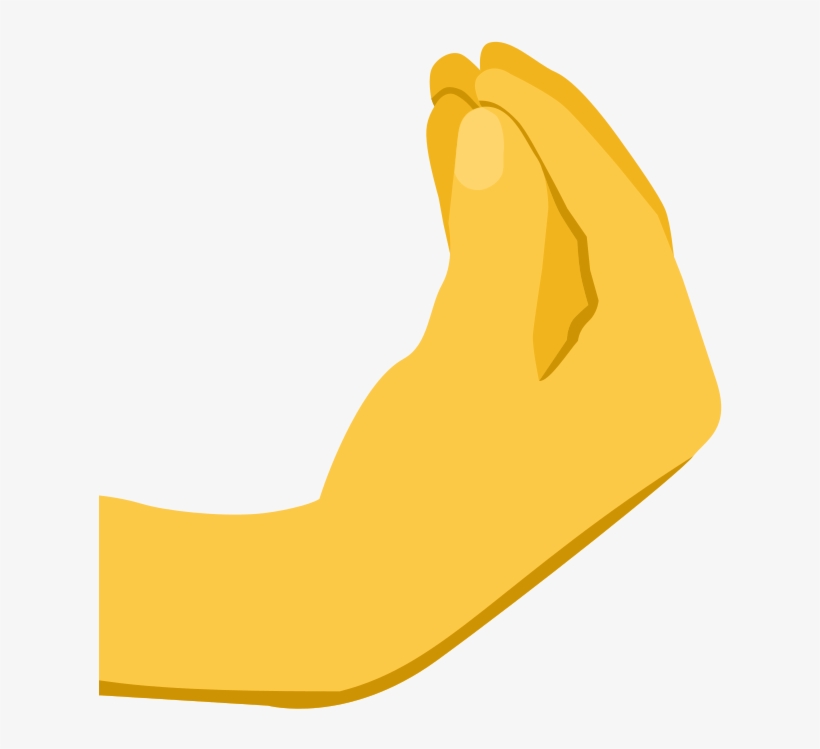 Yellow - Italian Hand Gesture Transparent - Free Transparent PNG ...