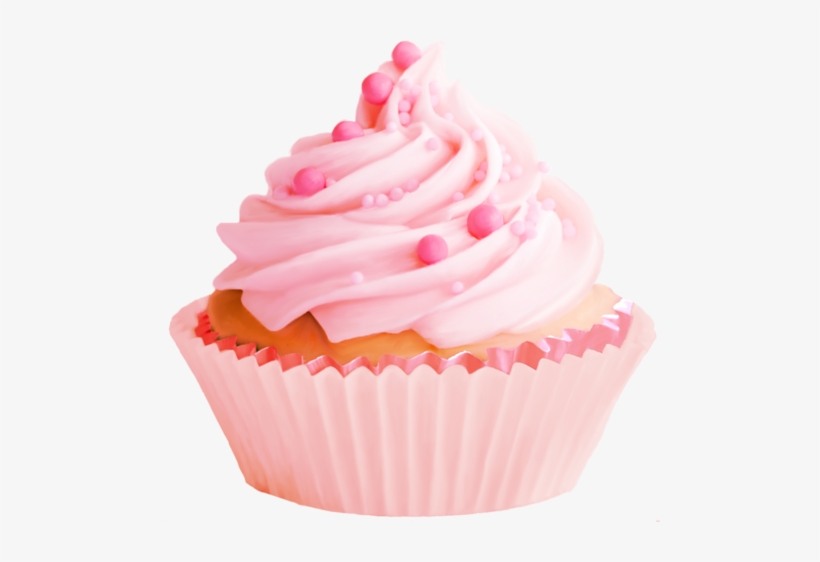 Pink Cupcakes Png Image Library Library - Pink Cupcakes Png - Free ...