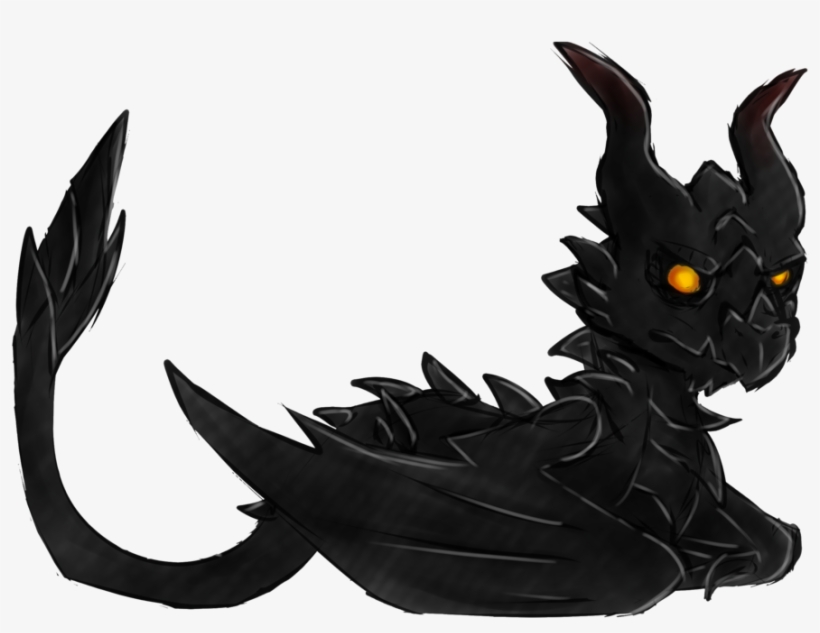 A Dragonborns Tale - Chibi Alduin - Free Transparent PNG Download - PNGkey
