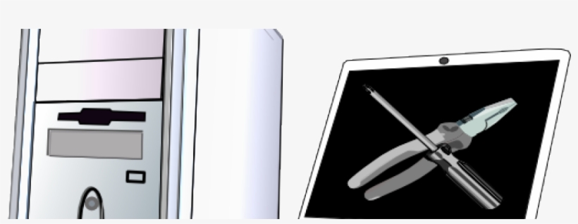 Cropped Computer Repair Clip Art - Computer - Free Transparent PNG ...