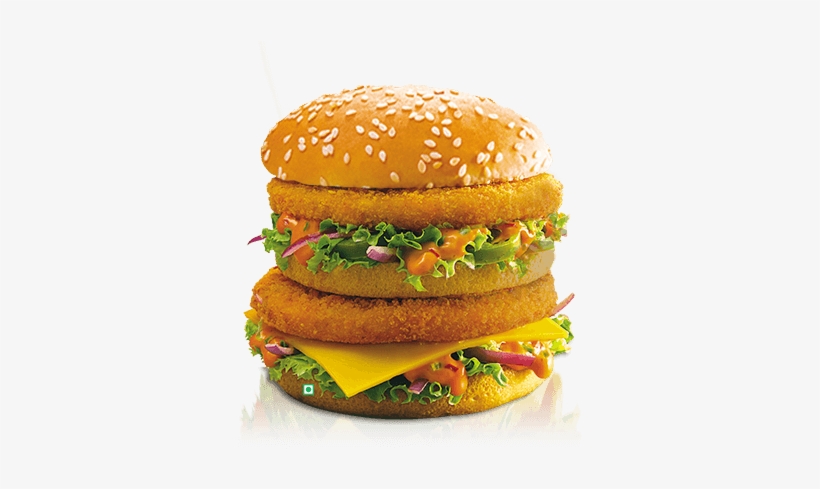 Maharaja Mac - Mac Maharaja Veg Price - Free Transparent PNG Download ...