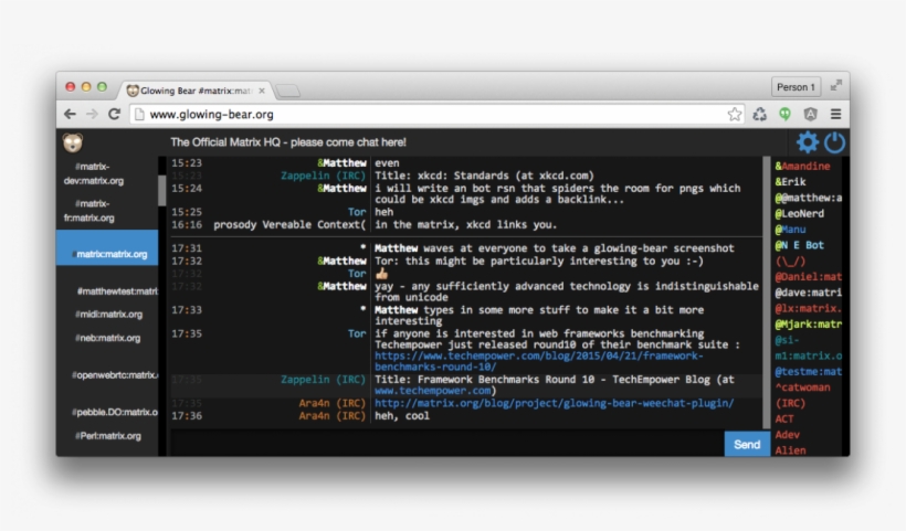 Glowing Bear Weechat Script - Computer Program - Free Transparent PNG Download - PNGkey