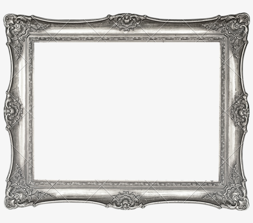 Antique Silver Frame Png - Silver Vintage Frame Png - Free Transparent ...