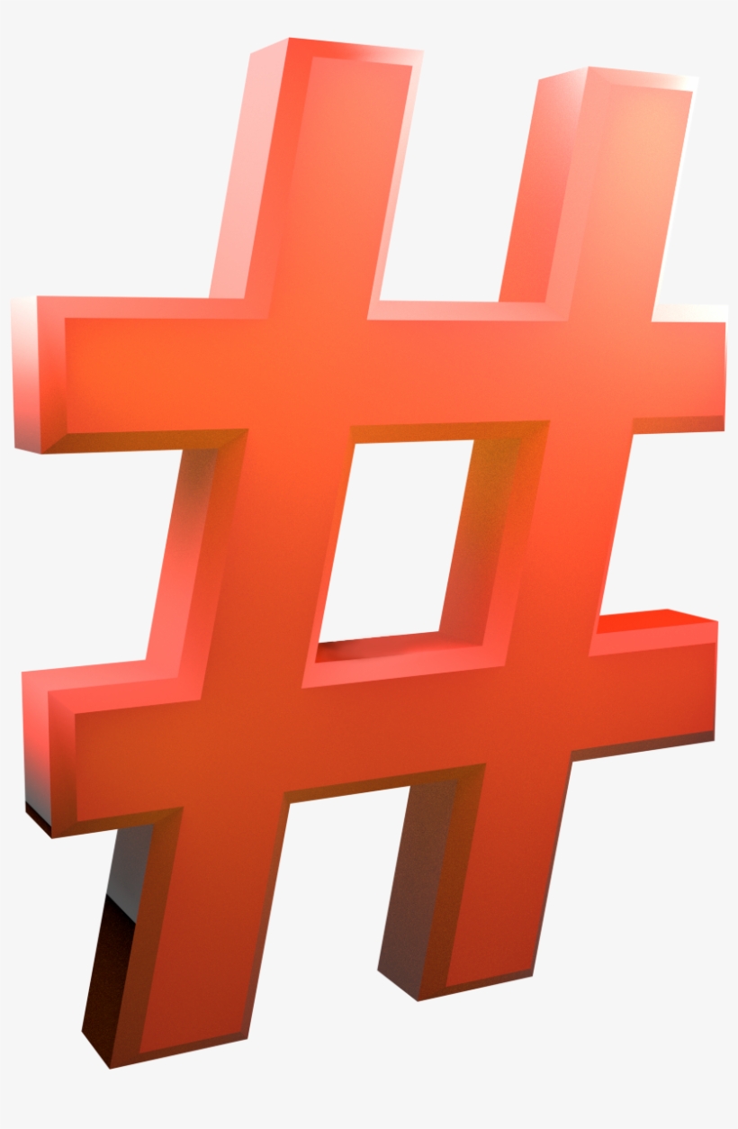 Hashtag 3d Png Clip Art Transparent - Doxa Deo - Free Transparent PNG ...